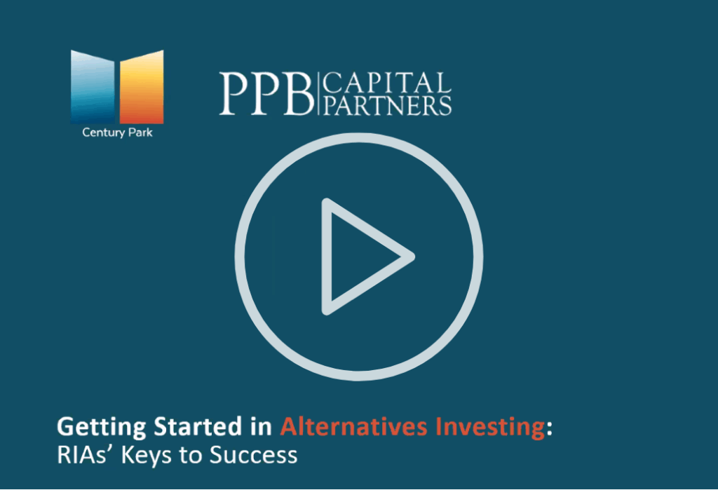 PPB Capital Partners - Webinar Recap: Navigating the Alts Frontier